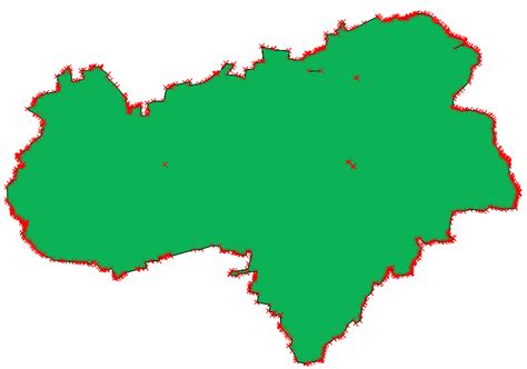 Shapefile Closing Spaces Within Polygon In QGIS Geographic Information Systems Stack Exchange
