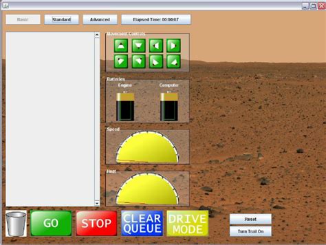 Control Interface For Replica Of Mars Rover Download Scientific Diagram