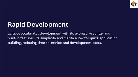 Advantages Of Laravel Development Services Ppt Free Download