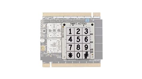 12 Key Capacitive Touch Keypad Plug In For The Tower System NXP Semiconductors