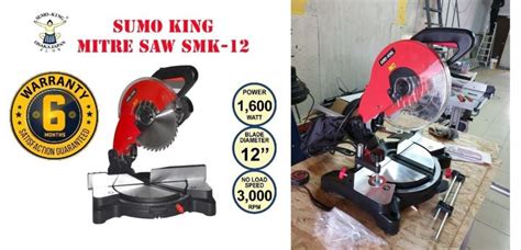 sumo king smk 12 inch 305mm 1600 watt induction mitre saw lazada