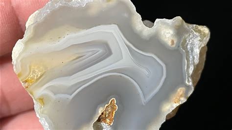 Cutting Incredible Blue Agate From Luna New Mexico The Eagle Has