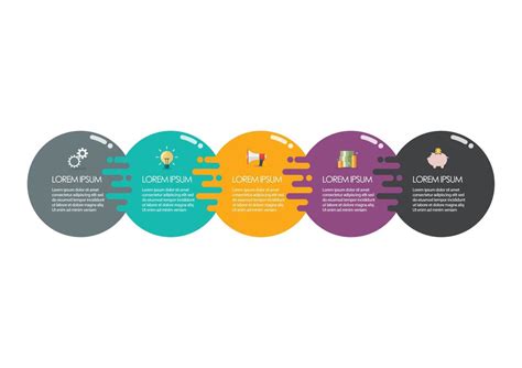 Circle Infographic Template 19535759 Vector Art At Vecteezy