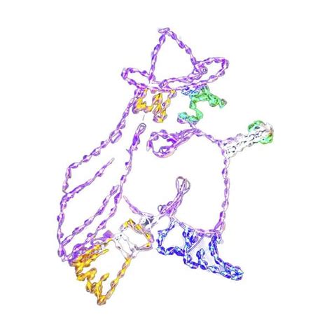 Holidynamics Holiday Lighting Solutions Holidynamics 46 In Led Flying Witch Halloween Yard