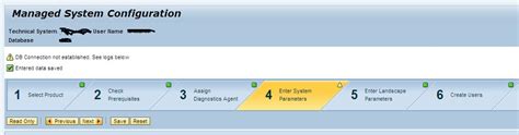 Dba Cockpit Configuration In Managed System Setup Sap Community