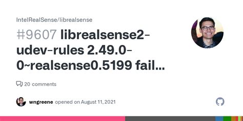 Librealsense2 Udev Rules 2490 0~realsense05199 Fails On Ubuntu 2004