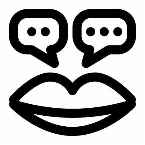 Glossology Tongue Language Human Science Linguistics Icon