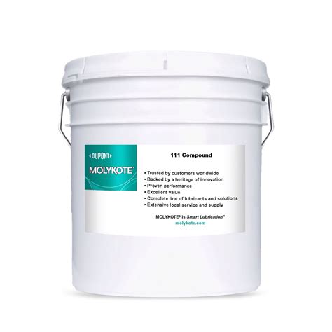 MOLYKOTE® 111 Compound – Lub-O-Seal Company, Inc.