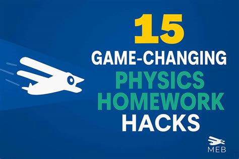 15 Game Changing Physics Homework Hacks MEB