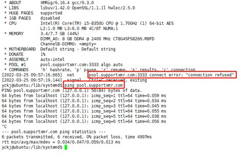 无法运行程序，连接被拒绝，log无颜色 · issue 2992 · xmrig xmrig · github