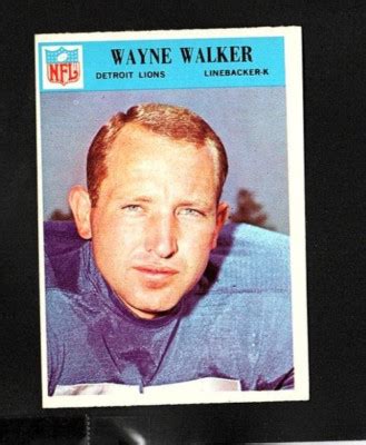 3082 1966 Philadelphia 76 Wayne Walker Ex Mt Ebay