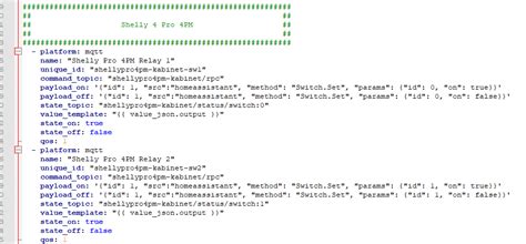 previous mqtt configuration format working new format not binary