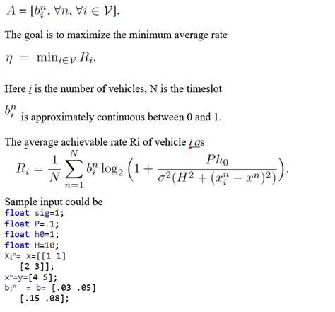 Solving A Convex And Linear Program Cvx Forum A Community Driven