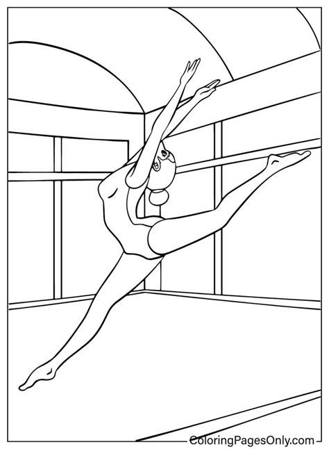 50 Gymnastics Coloring Pages Free Printable Pdf And Online Coloring