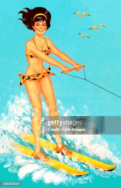 Young Woman Water Ski Photos And Premium High Res Pictures Getty Images