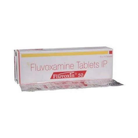 Fluvoxin 50mg Fluvoxamine Tablets At ₹ 150strip Luvox In Nagpur Id