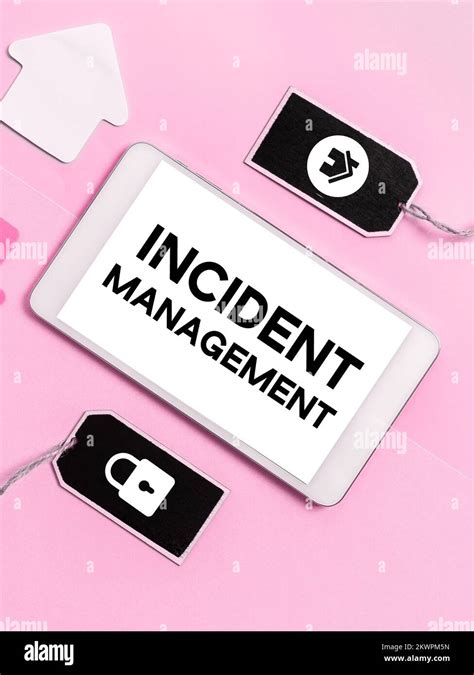 Handwriting Text Incident Management Business Showcase Process To