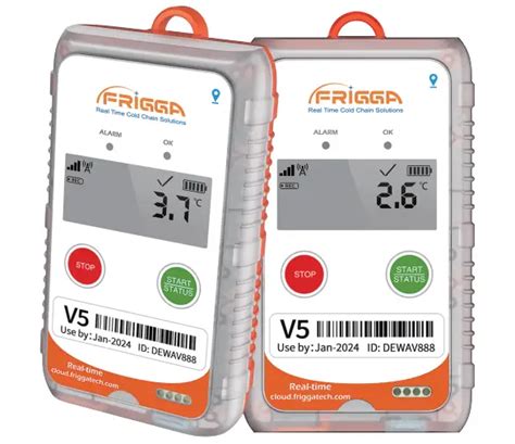 Frigga V5 Real Time Temperature Humidity Data Logger User Manual