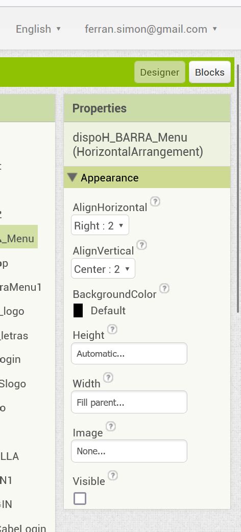 Not Runs The Show Hidden Not Visible Components In The Designer App Inventor For Ios Mit App