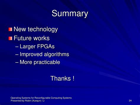 Ppt Operating Systems For Reconfigurable Computing Systems Powerpoint Presentation Id6317937