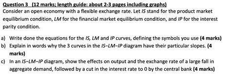 solved question 3 12 marks length guide about 2 3 pages