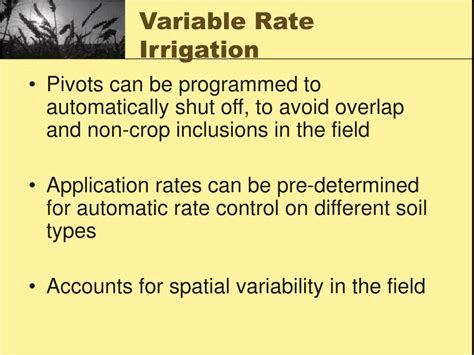 Ppt Variable Rate Irrigation Powerpoint Presentation Free Download