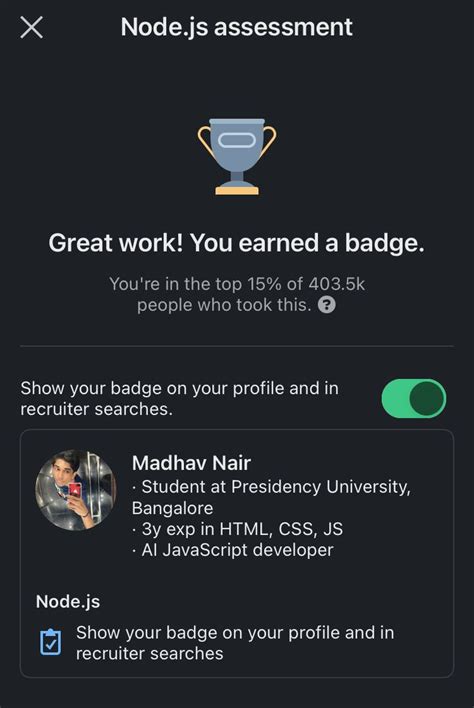 Madhav Nair On Linkedin Nodejs Linkedin Javascript