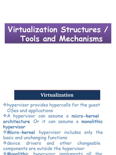 Virtualization Structure And Tools Pdf Operating System Virtualization