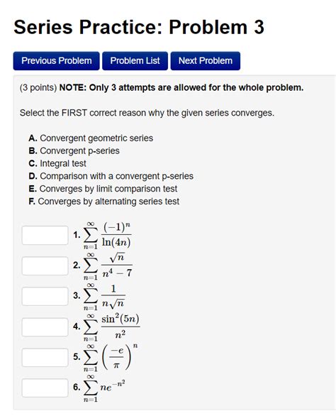 solved series practice problem 3 previous problem problem