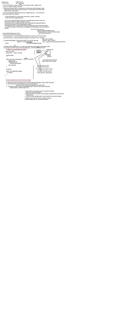 Singleton Java Class Creation Containers Singleton Scope Doesnt Means Container Creating Java