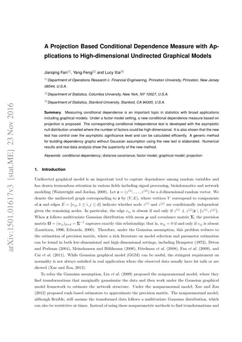A Projection Based Conditional Dependence Measure With Applications To