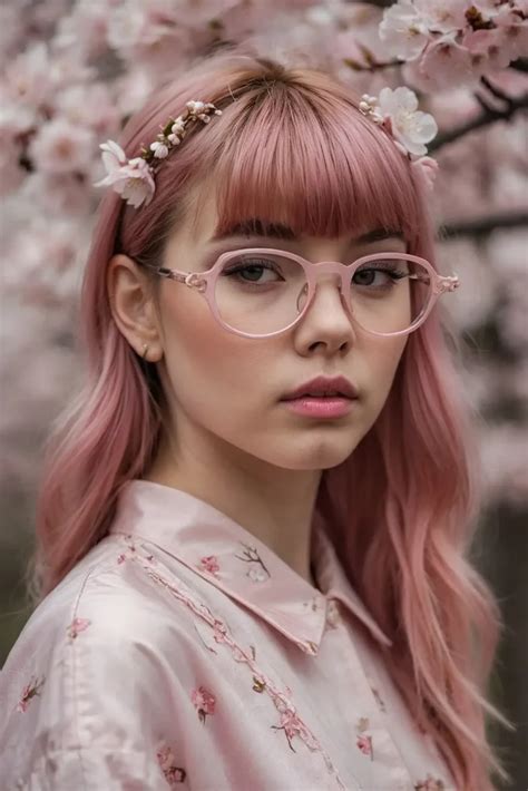 15 Wolf Cuts With Colored Bangs