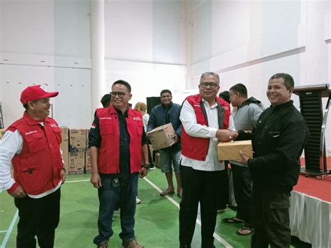 aksi donor darah pt seml mampu lampaui target pendonor fokussumatera