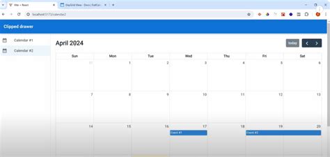 Django React Fullcalendar Tutorial Using Views View Switching With Buttons Cbi