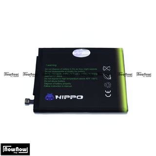Baterai Hippo Xiaomi Redmi Note 4 Mediatek BN41 Original Batre Batrai Battery HP Garansi Resmi