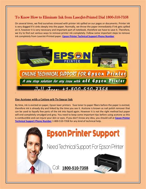 Dial 1800 510 7358 Epson Printer Technical Support Pdfpdf Docdroid