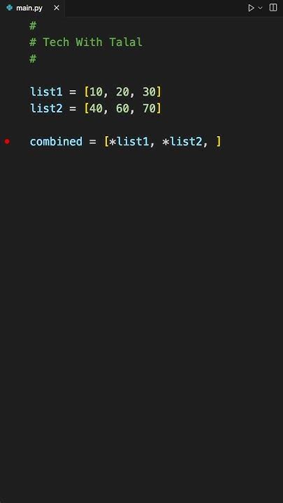 How To Combine Two Lists Python Pythonlearning Pythonprogramming
