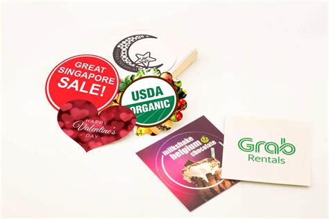 Die Cut Sticker Printing Standard Shapes And Sizes Pop Up Print