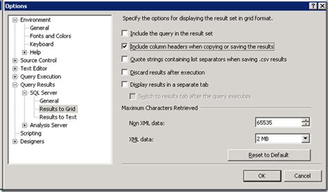 how to copy query results from sql server 2005 2008 into excel