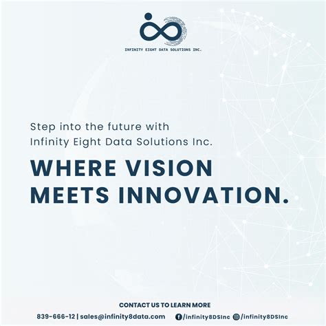 Infinity Eight Data Solutions Inc Embrace The Future Of Innovation