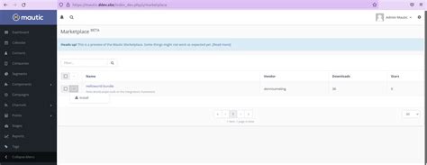 mautic marketplace — mautic documentation 0 1 documentation