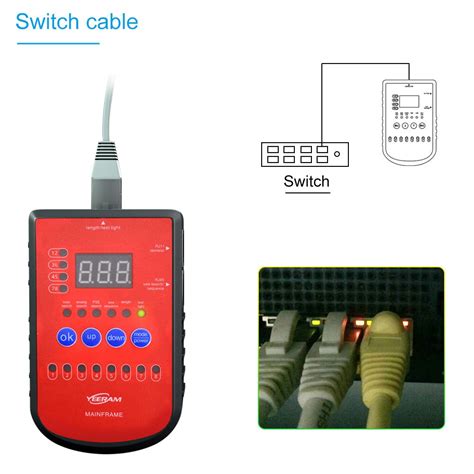 Network Cable Tester Cable Tracker Rj45 Rj11 Wire Vicedeal
