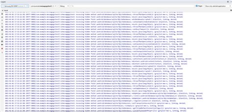 how to get rid of accessing hidden method warning in logcat r