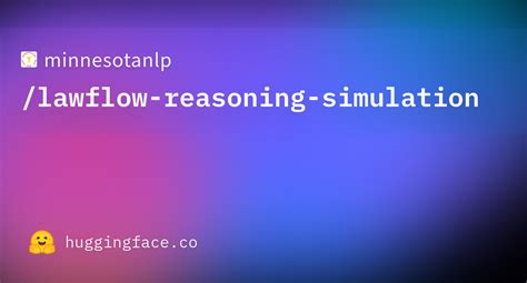 Minnesotanlplawflow Reasoning Simulation · Datasets At Hugging Face