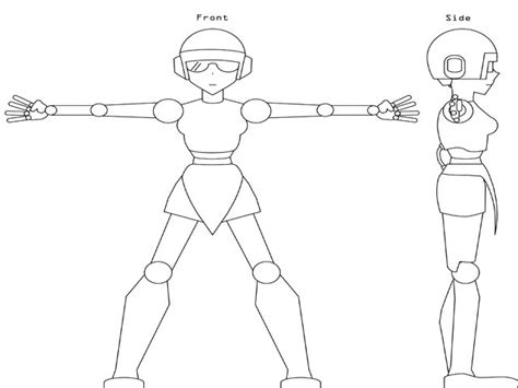 Android Reference Sketch By Pandoradawn On Deviantart