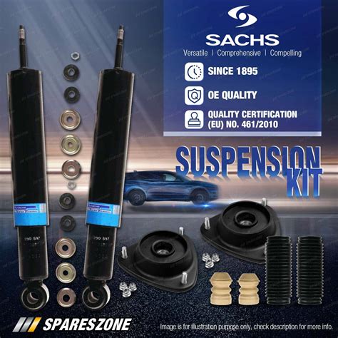 Rear Sachs Strut Mount Bump Stop Kit For Bmw E36 E46 Includes Top Mount