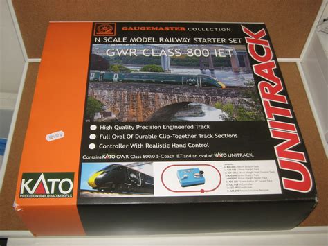 Kato Gm2000103 Gwr Class 800 Iet 5 Car N Gauge Starter Set Gaugemaster Branded By Kato Pre Owned
