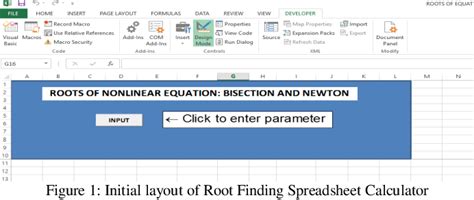 figure 1 from nonlinear equation graphical user interface solver using
