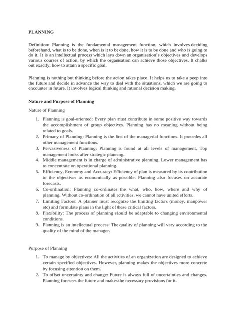 Planning Pdf