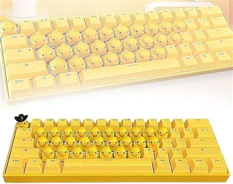 quackboard duck keyboard duck keyboard keycaps that quack rubber duck keyboard